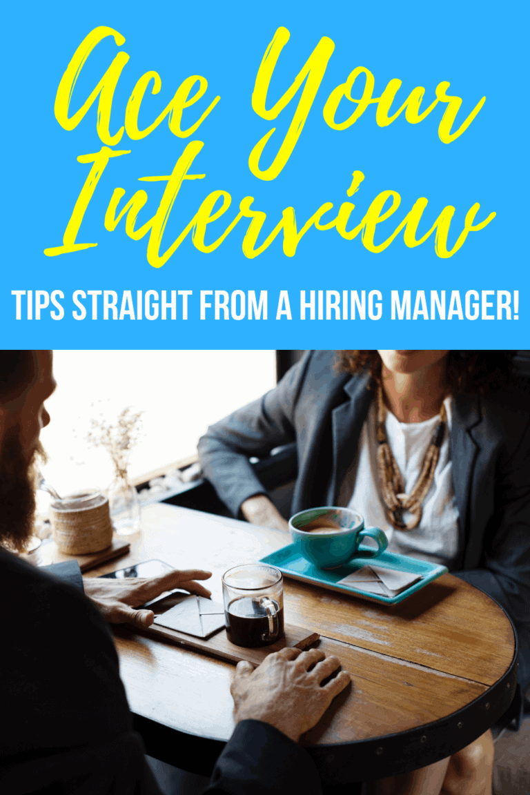 10 Job Interview Tips Straight From A Hiring Manager - Chaotically Yours