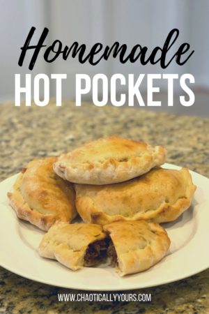 Homemade Hot Pockets: Beef & Cheddar - Chaotically Yours