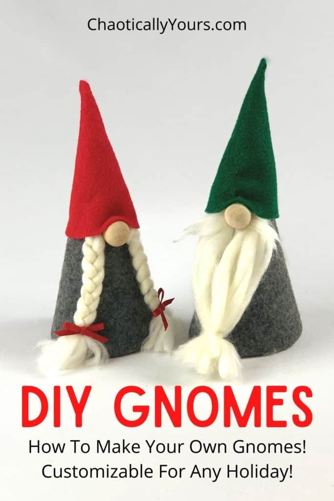 Gnomes DIY: How To Make A Gnome - Chaotically Yours