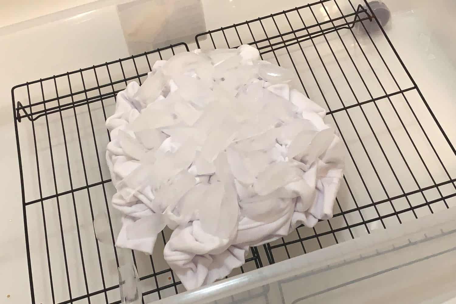 Ice Tie Dye: How To Get That High End Tie Dye Look - Chaotically Yours