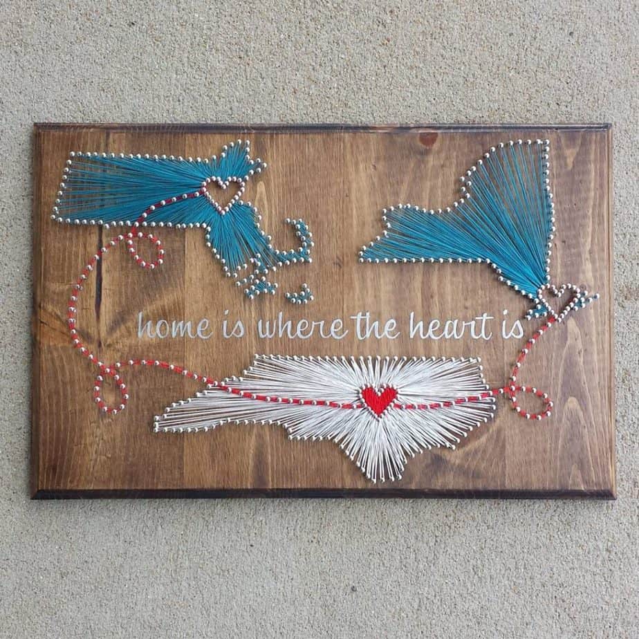 State String Art: Make Your Own Personalized Art for Any Location ...