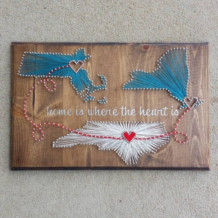 State String Art: Make Your Own Personalized Art for Any Location ...