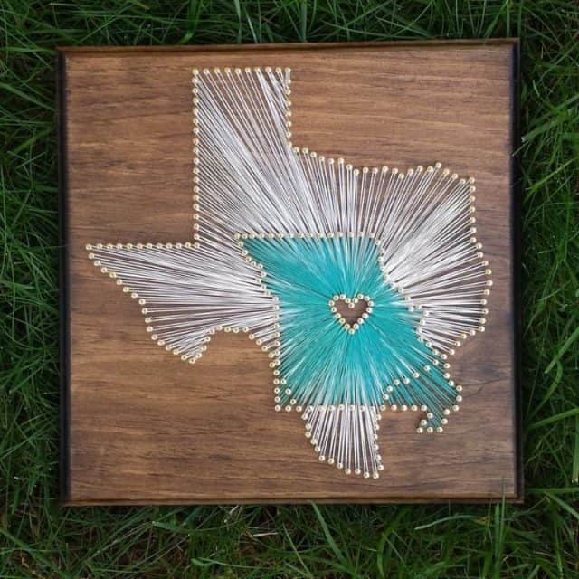 State String Art: Make Your Own Personalized Art for Any Location ...