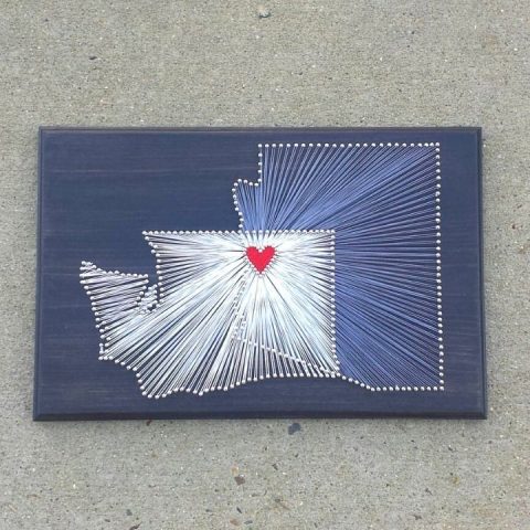 State String Art: Make Your Own Personalized Art for Any Location ...
