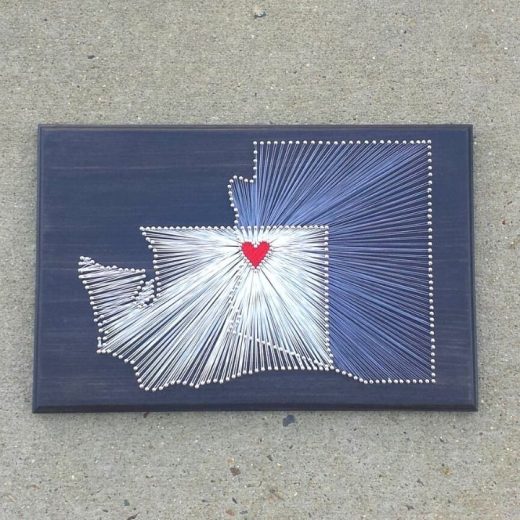 State String Art: Make Your Own Personalized Art for Any Location ...