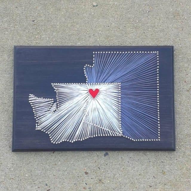 State String Art: Make Your Own Personalized Art for Any Location ...