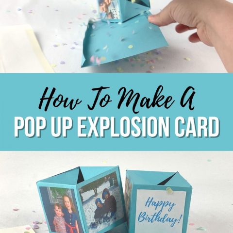 Explosion Cards: How To Make A Pop Up Box - Chaotically Yours