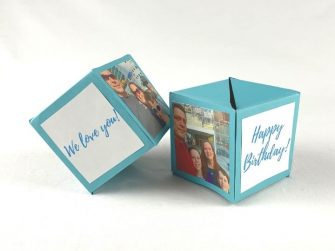 Explosion Cards: How To Make A Pop Up Box - Chaotically Yours